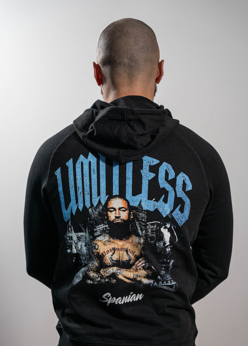 LIMITLESS X PEREIRA | Black "Spanian" Hoodie